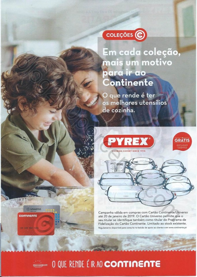 Campanha selos CONTINENTE Pyrex até 20 Janeiro - Blog 200 – Todos os ...