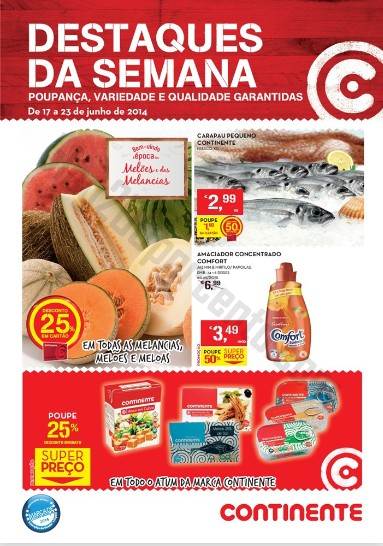 Novo Folheto Promoções CONTINENTE de 17 a 23 junho - Blog 200 – Todos ...